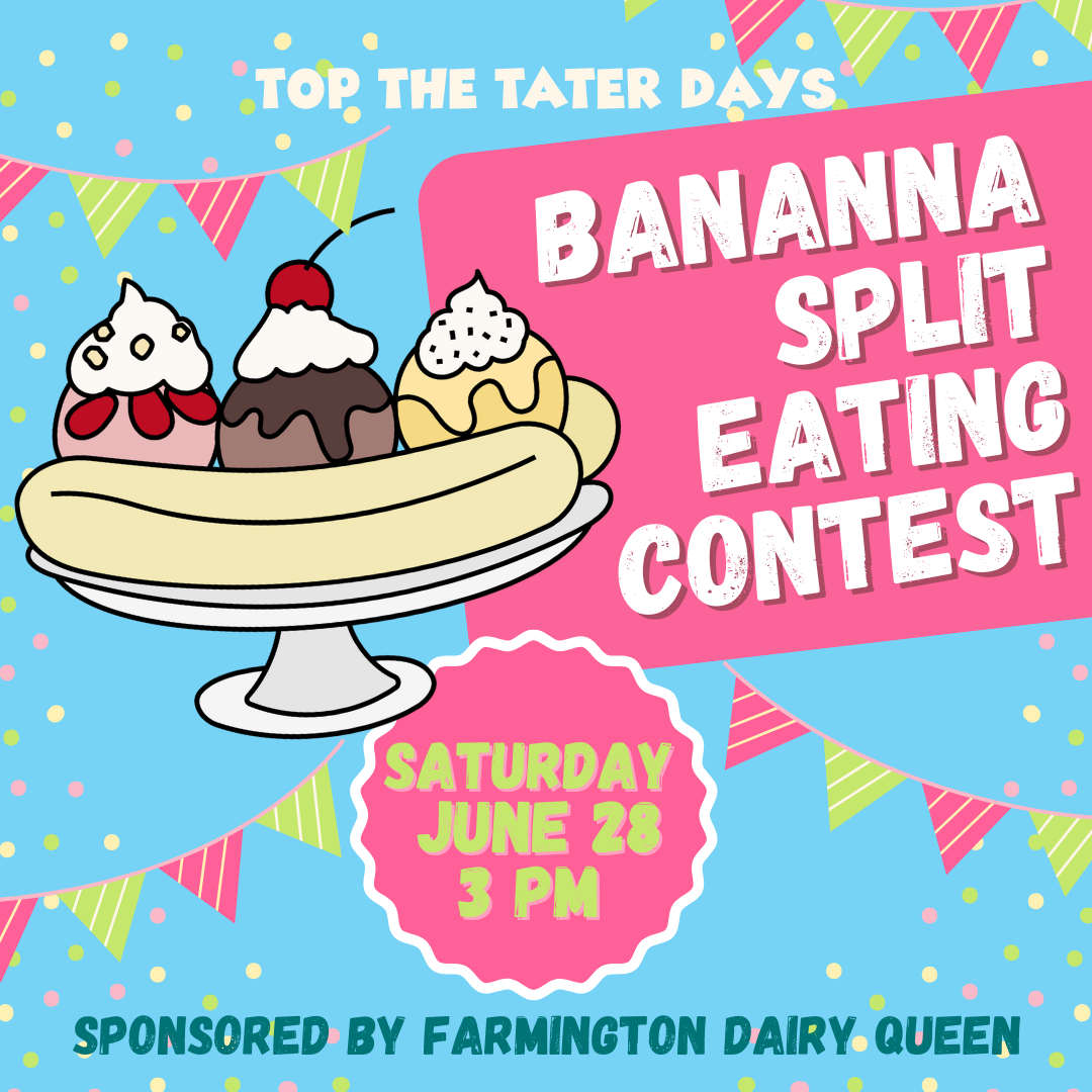 Banana Split Eating Contest