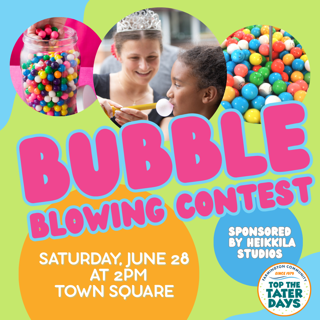 Bubble Blowing Contest